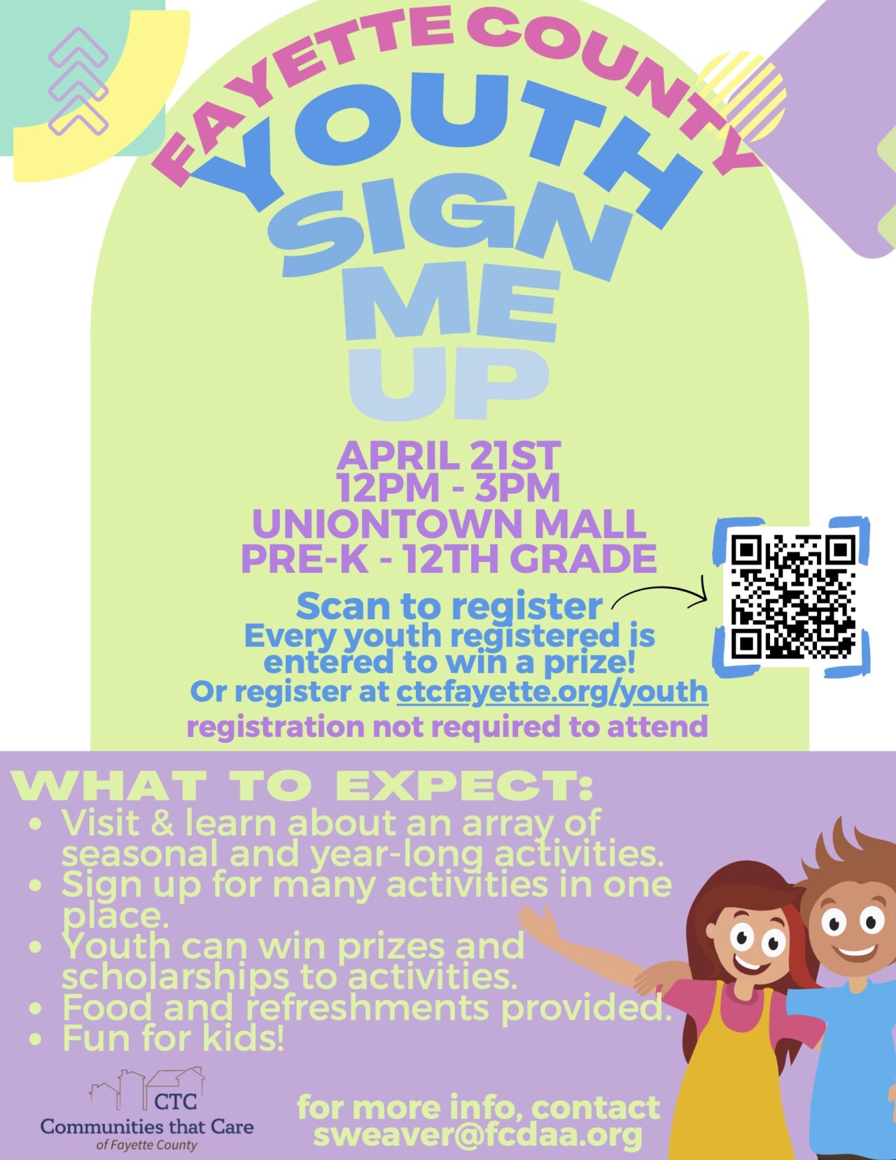 YOUTH SIGN ME UP | Communities that Care of Fayette County